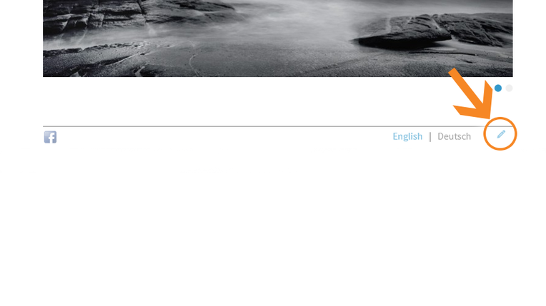 Einloggen - Click & Run | ComfortPages CMS Docs